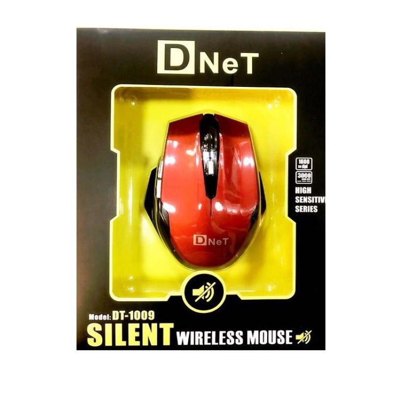 موس بیسیم سایلنت 5 کلید دی نت مدل DT-1009